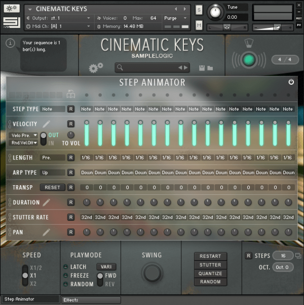 CINEMATIC KEYS | SAMPLE LIBRARY VST FOR KONTAKT PLAYER