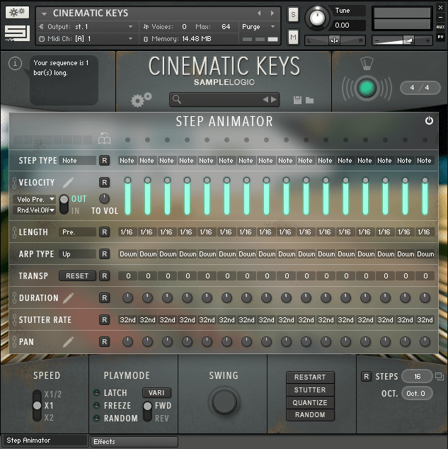 CINEMATIC KEYS | SAMPLE LIBRARY VST FOR KONTAKT PLAYER
