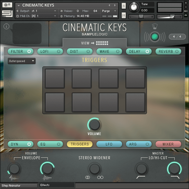 CINEMATIC KEYS | SAMPLE LIBRARY VST FOR KONTAKT PLAYER