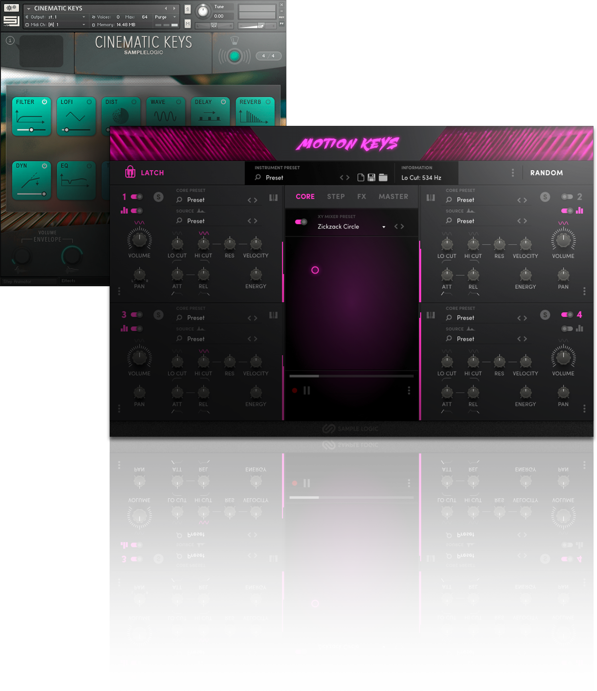 Motion Keys - Sample Logic LLC.