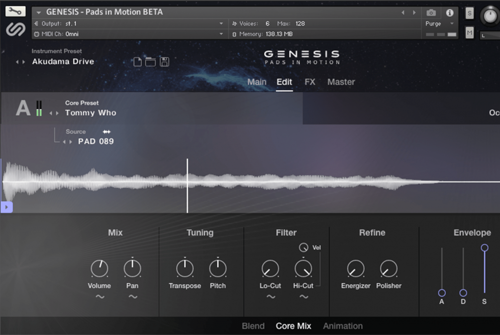 Genesis Pads In Motion - Sample Logic LLC